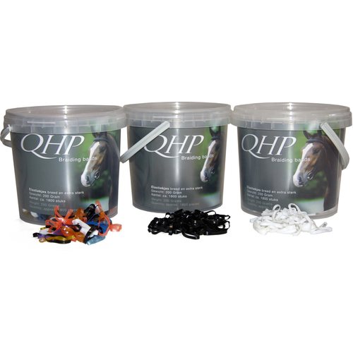 Qhp Rubber Braiding Bands 200g - Eileen Douglas Tack Shops Ltd